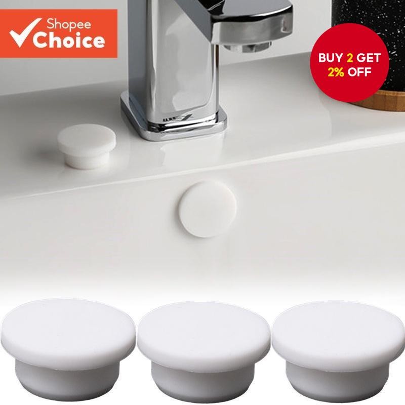 Universal Rubber Drain Stopper - Fits 22-24mm Sinks & Tubs, Water ...