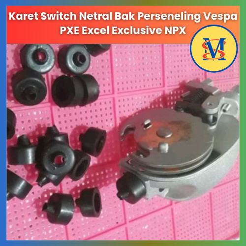 Rubber Switch Neutral Gear Box Vespa Pxe Excel Exclusive Npx | Shopee ...