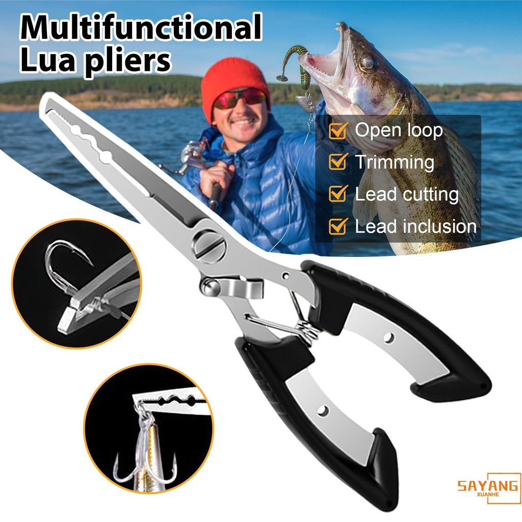Multi-functional Lure Pliers Fish Controller Practical and Convenient Fishing Pliers for ...