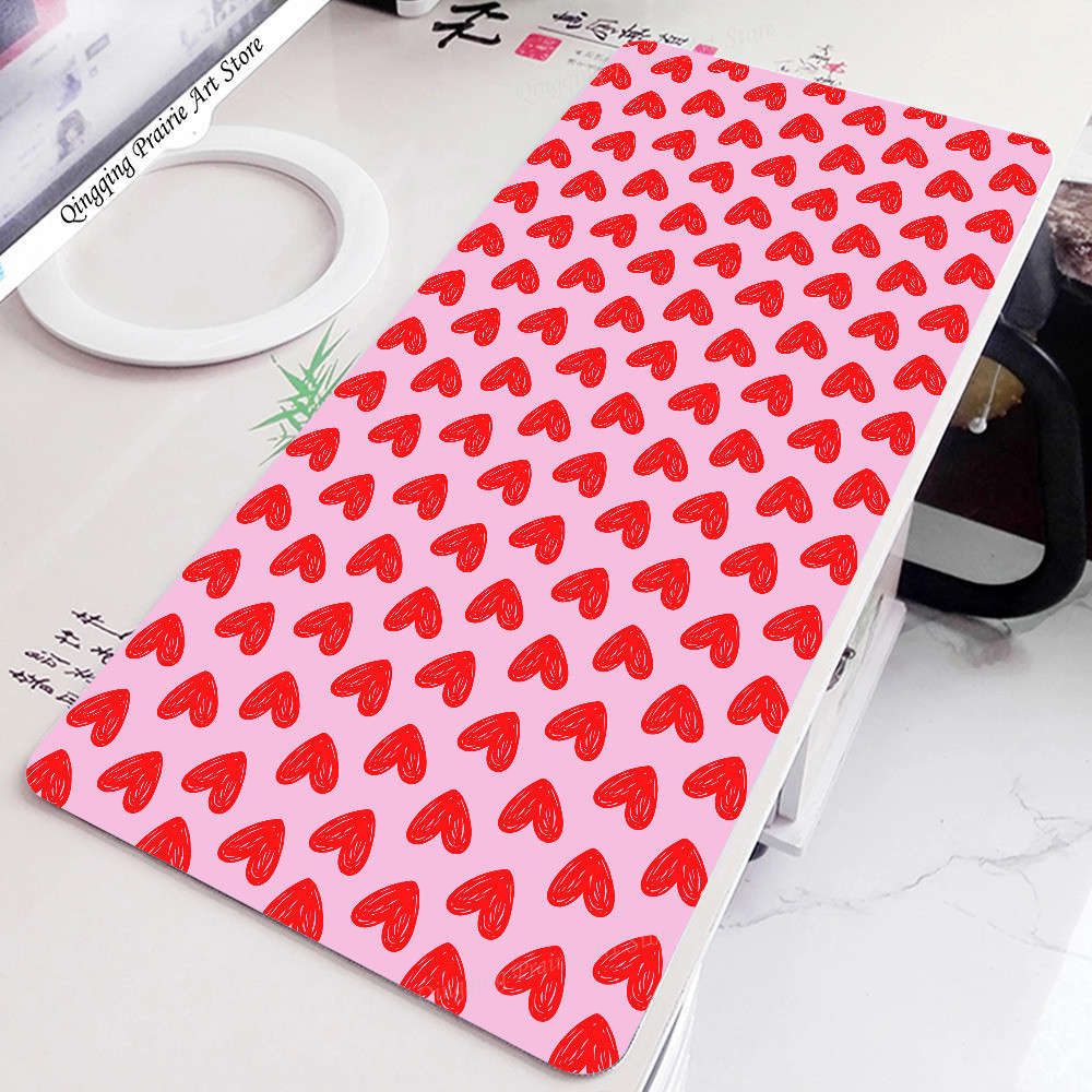 Love Note Heart Mousepad Mouse Mat Desk Mat With Pad gaming accessories ...