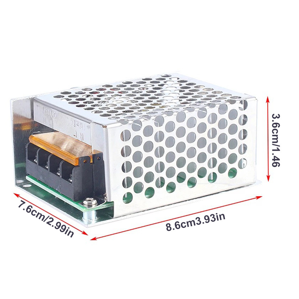 4000W Electronic Voltage Regulator with Case AC 220V Thyristor Governor ...