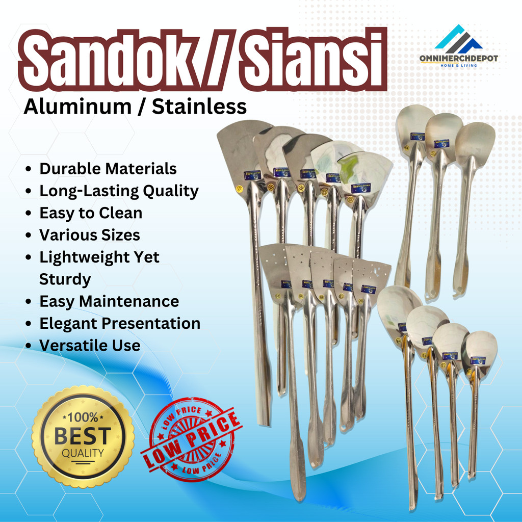 WorldWideBazaar Siansi at Sandok Ladle Cooking utensil Kitchen Utensils ...