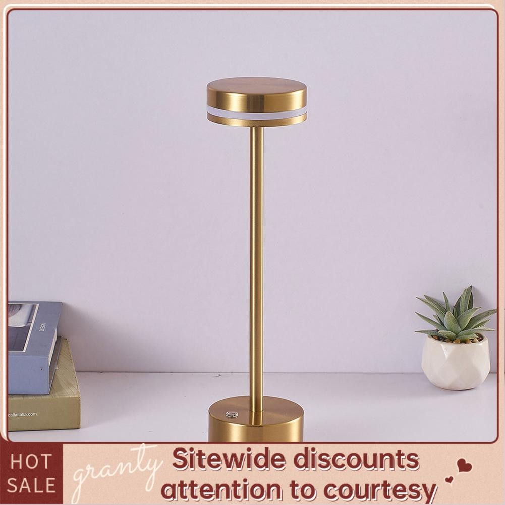 Granty Pomya Outdoor Table Lamp Stepless Dimming Cordless for Office (Gold) | Shopee Philippines