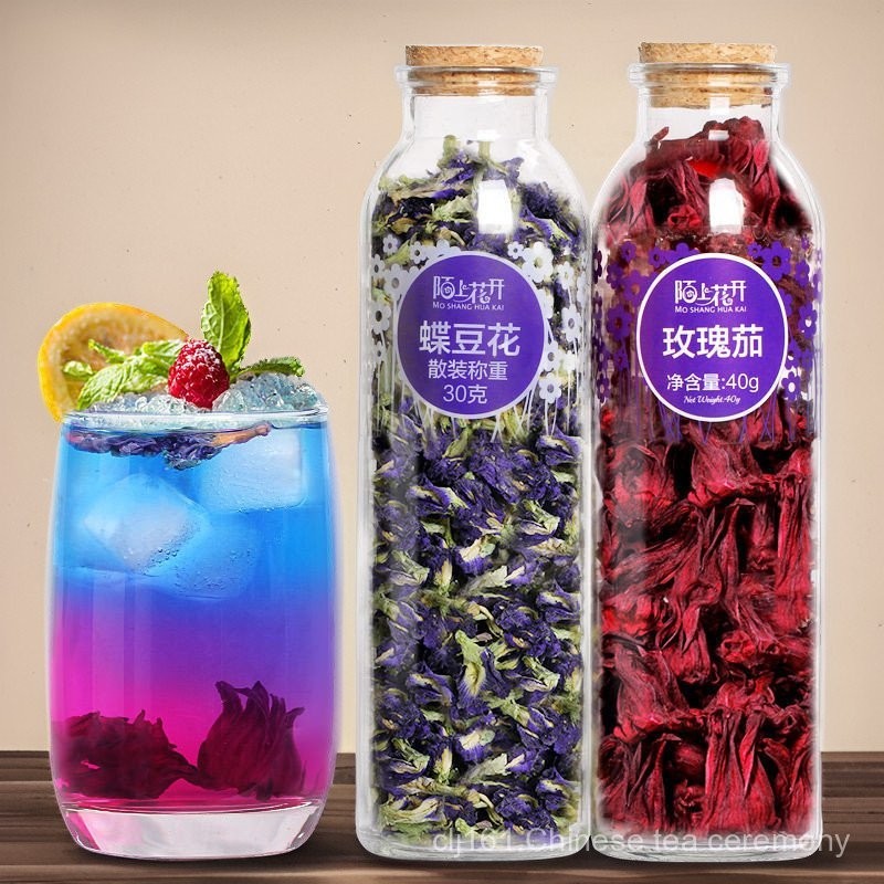 Butterfly Dried Flower Blue Butterfly Flower Roselle Tea | Shopee Philippines