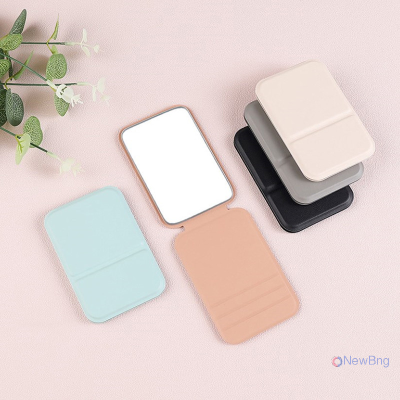 ONew Hand-held Desktop Stand Mirror High Definition Folding Makeup ...
