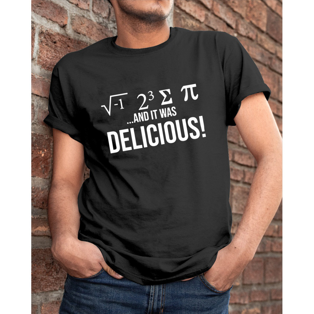 Funny New I Ate Some Pie And It Was Delicious Math Printed Hop Cartoon ...