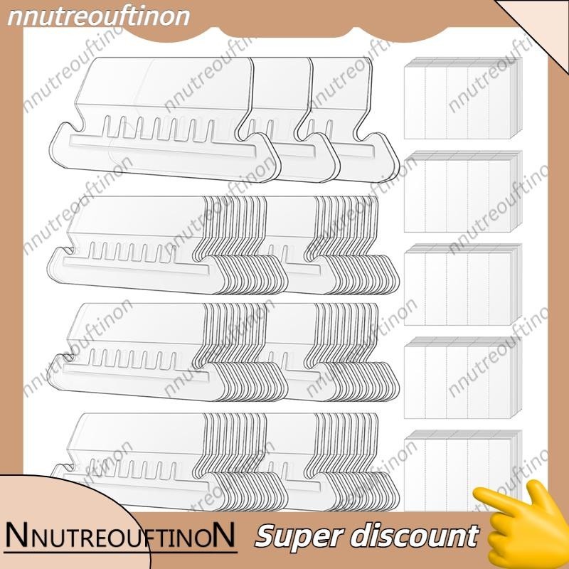 【nnutreouftinon】File Folder Tabs, 100 Sets Hanging File Folder Labels ...