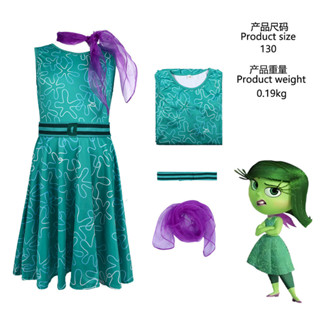 Inside Out Costume for Kids Girl Boy 2-12year Anger Inside Out 2 Joy ...