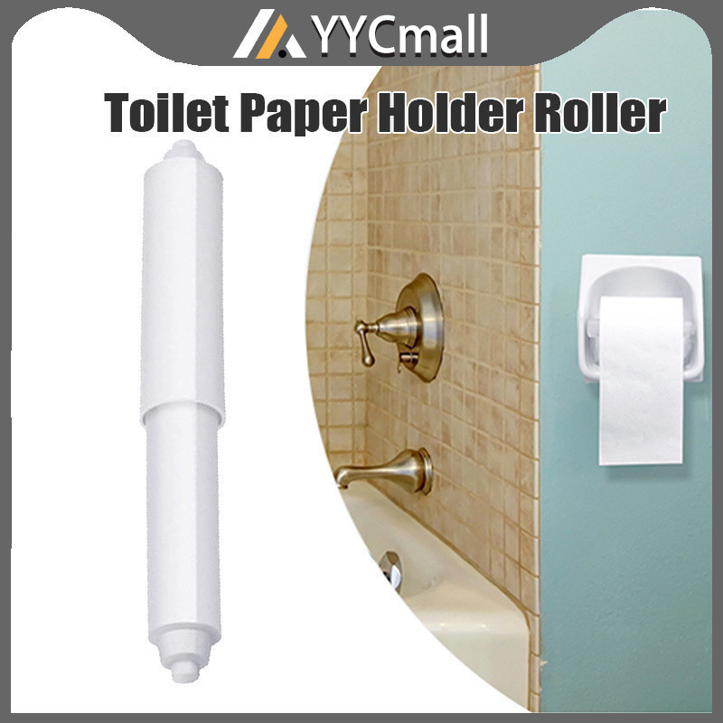 Retractable Plastic Toilet Paper Holder Roller Roller Spring Loaded ...