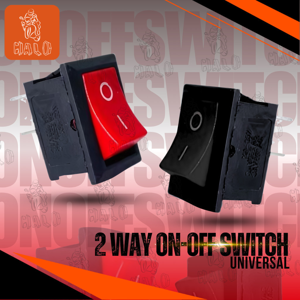 [HALO MOTORS] MOTORCYCLE ON OFF SWITCH 2 WAY NONE WIRE | Shopee Philippines