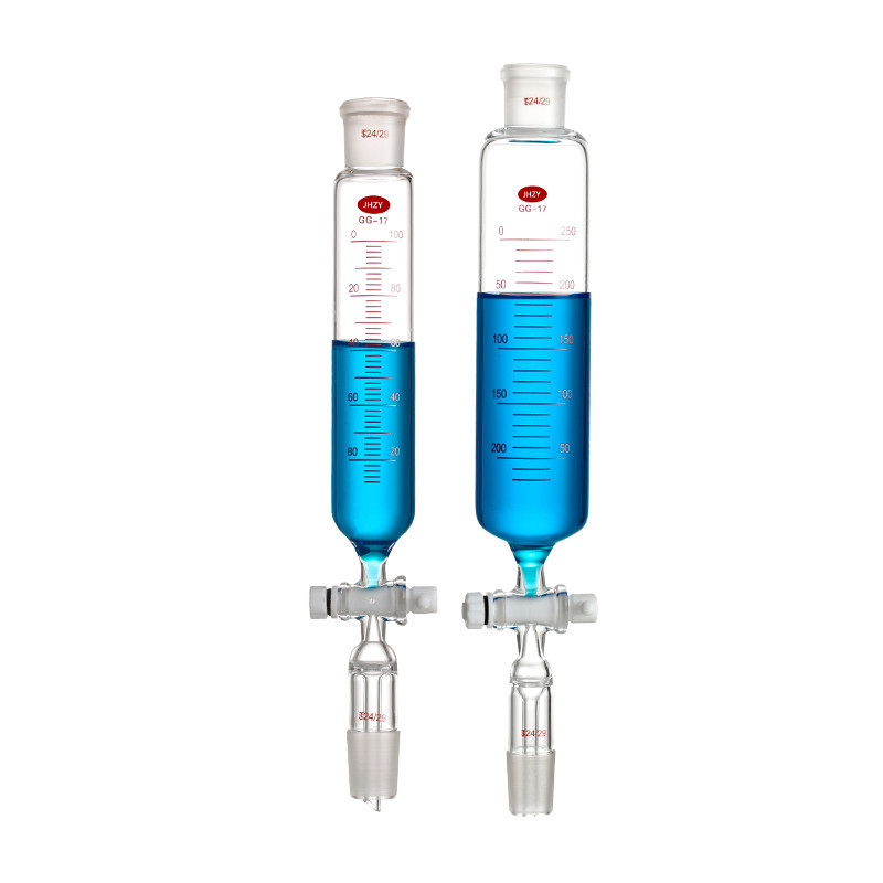 Laboratory Cylindrical Droplet Separation Funnel with Scale Mark ...