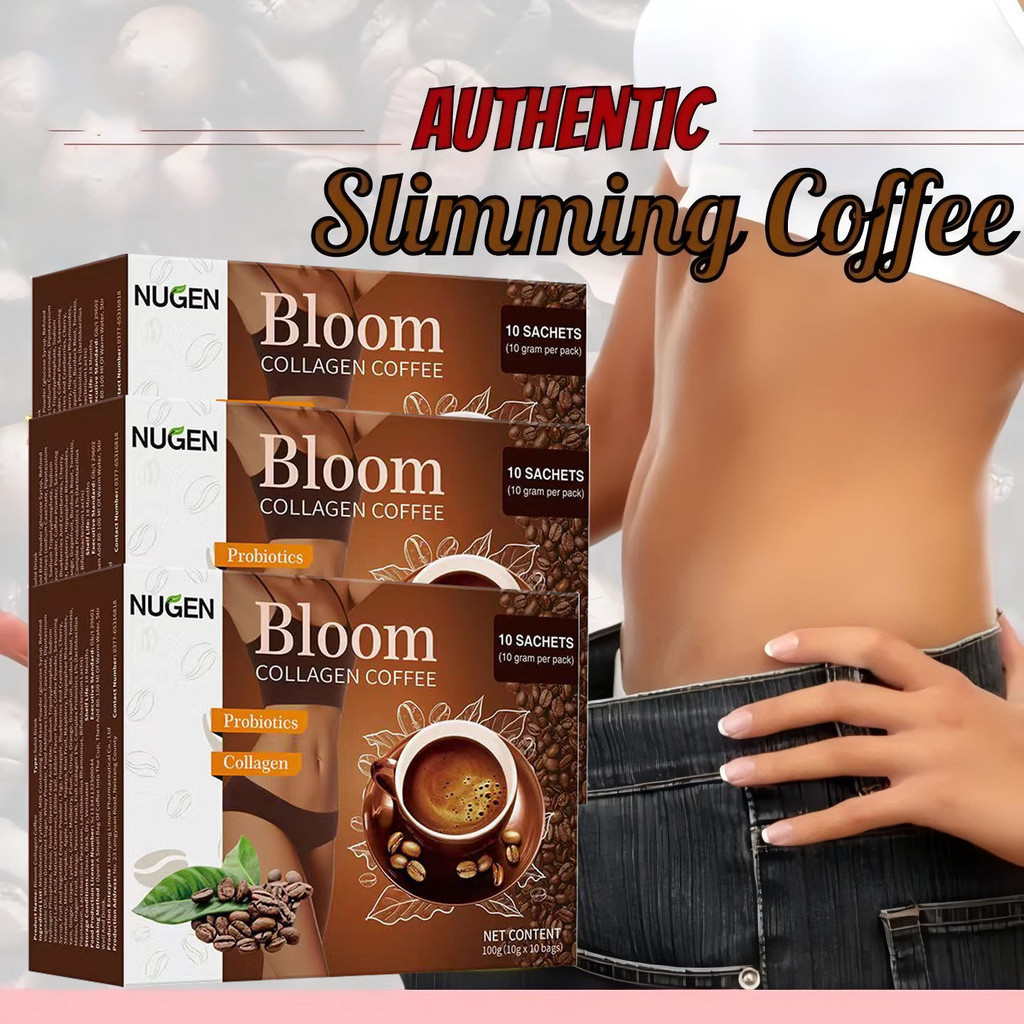 100 % Original Bloom Collagen Coffee Nugen Pure Collagen Drink ...
