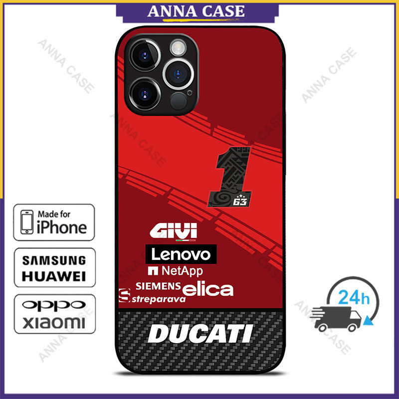 2024 Ducati Team Francesco Bagnaia FB1 MotoGP Livery Phone Case for ...