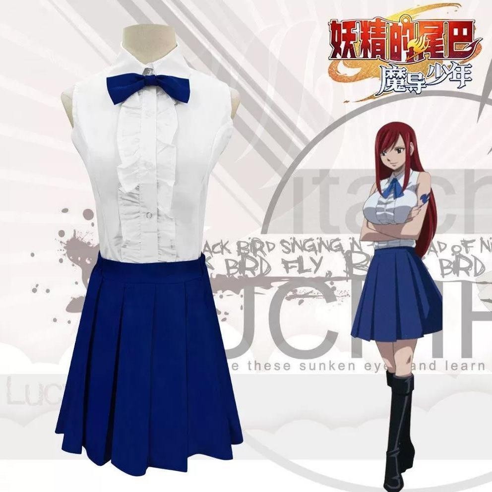 Fairy TAIL Erza Scarlet cosplay costumes FAIRY TAIL cos Clothing Elsa ...