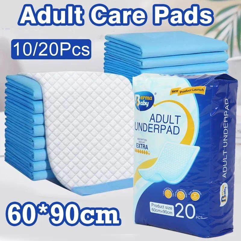 10/20PCS Underpads Adults Disposable Pads Waterproof Nursing Elderly ...