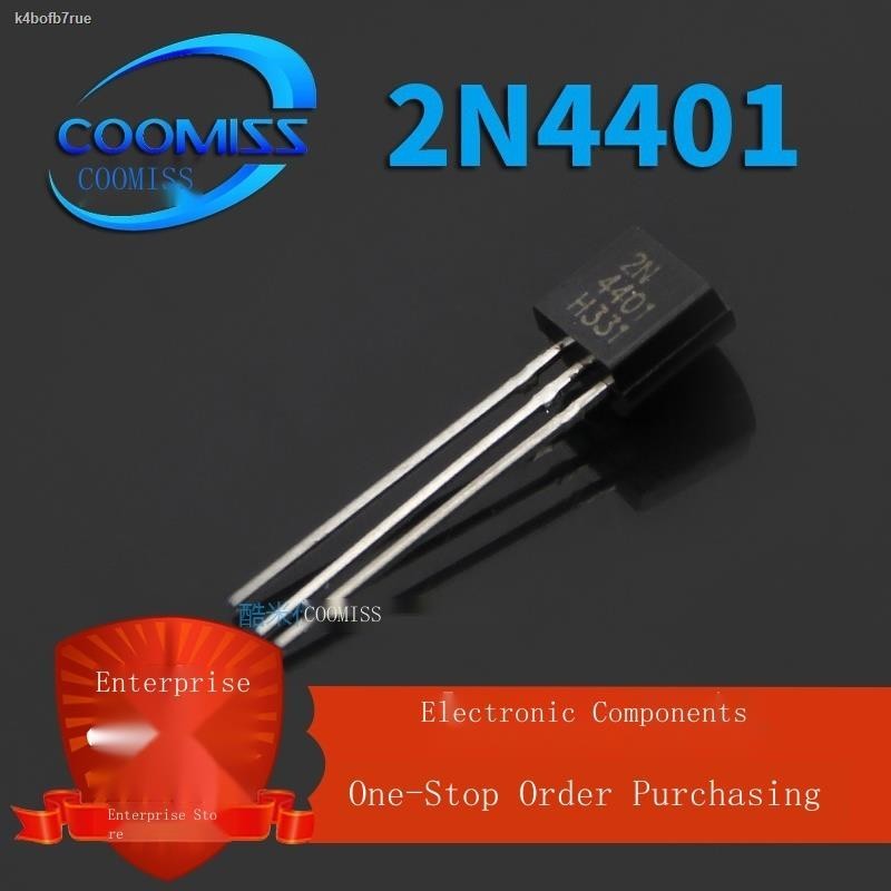 Straight plug transistor 2N4401 2N4403 TO-92 new spot NPN type medium ...