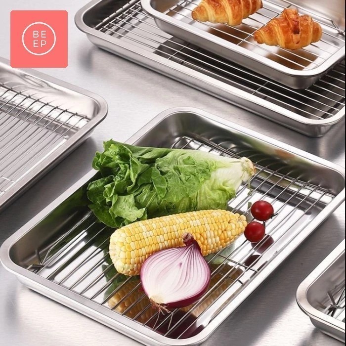 Stainless steel oil drain and drain baking tray with 304 stainless ...
