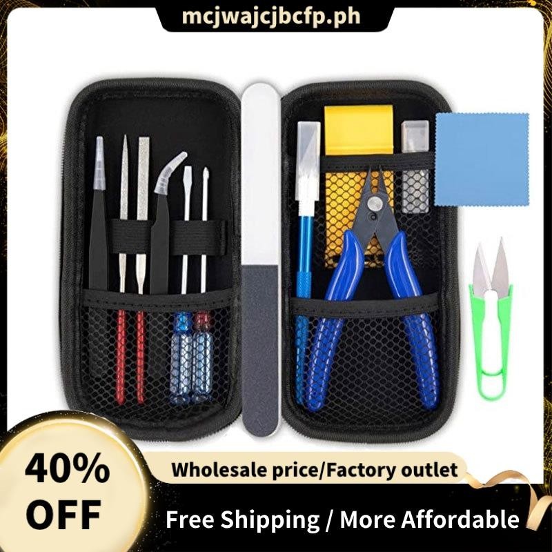 Perfect 15 PCS Model Tools Kit Modeler Basic Tools Hobby Building Tools ...