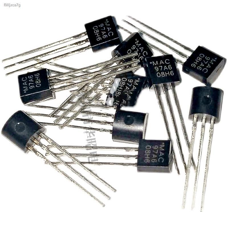 MAC97A6 Bidirectional thyristor transistor triode 97A6 in-line TO-92 (1 ...