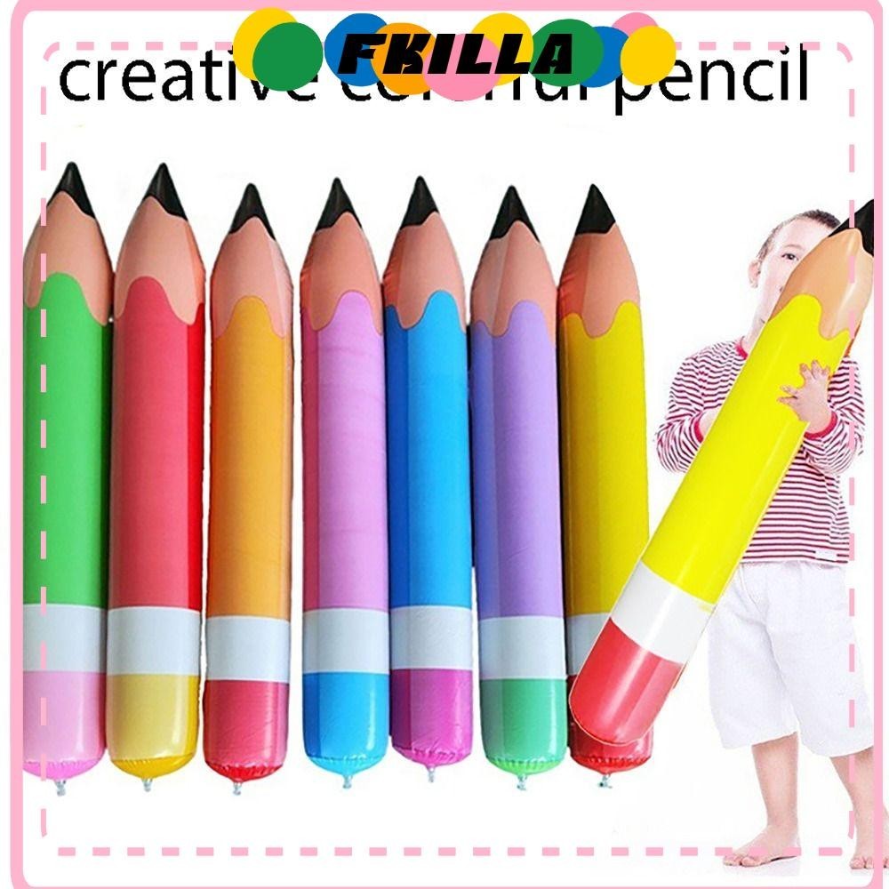 FKI Giant Pencil, Classroom Decor Wooden Big Wood Pencil, Novelty Toy ...