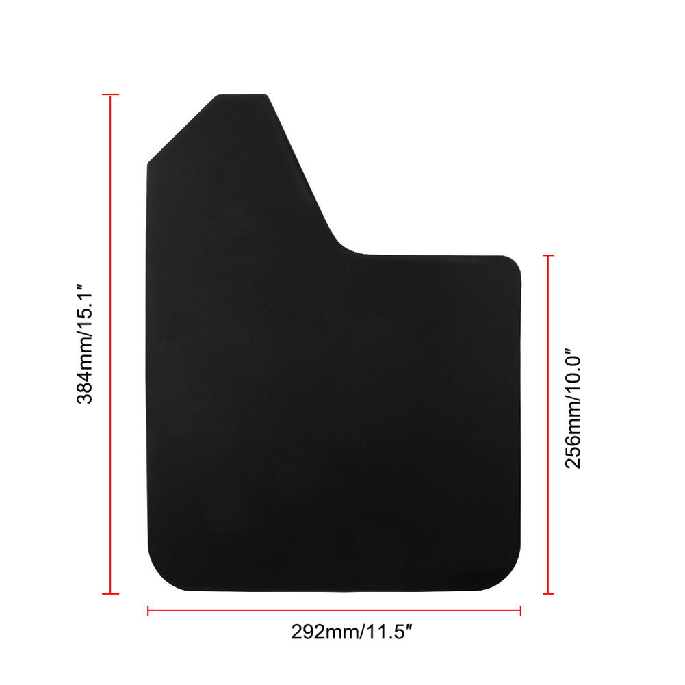 4x Front Rear Fender Mud Flaps Splash Guards Mudguards with Rivets for ...