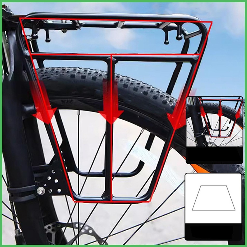 Touring Carrier Luggage Touring Carrier Racks 25KG Capacity Heavy Duty ...