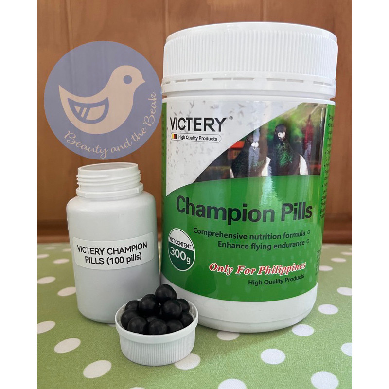 Victery Champion Pills 100 pills 300 grams Exp 03/2029 Digestion Immune ...