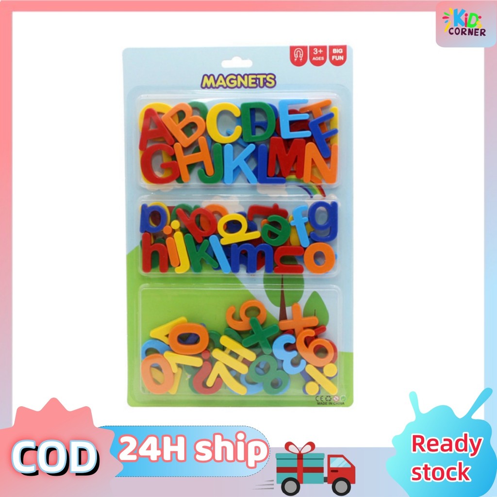 78pcs Magnetic Letters Alphabet Numbers Math Symbols Magnet Sticker ...