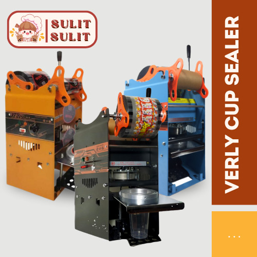 Verly Cup Sealer Machine w/o Counter/ Plastic sealer machine/ Milk Tea ...