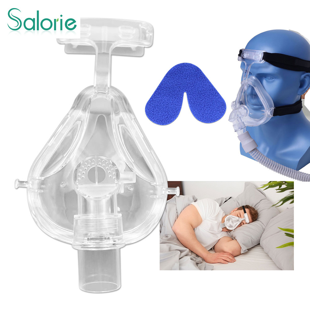 Salorie Full Face CPAP Mask CPAP BiPAP Accessories With extension pipe ...