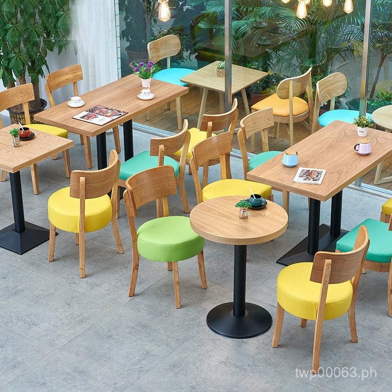 Foshan Factory Western Restaurant Table Dessert Milk Tea Shop Snack Bar ...