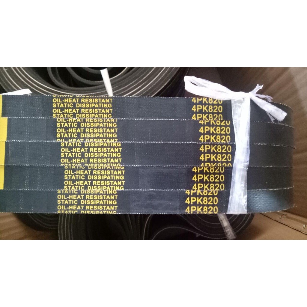 Car passenger car loader generator fan air conditioner rubber PK820 multi-ribbed belt multi-mode ...