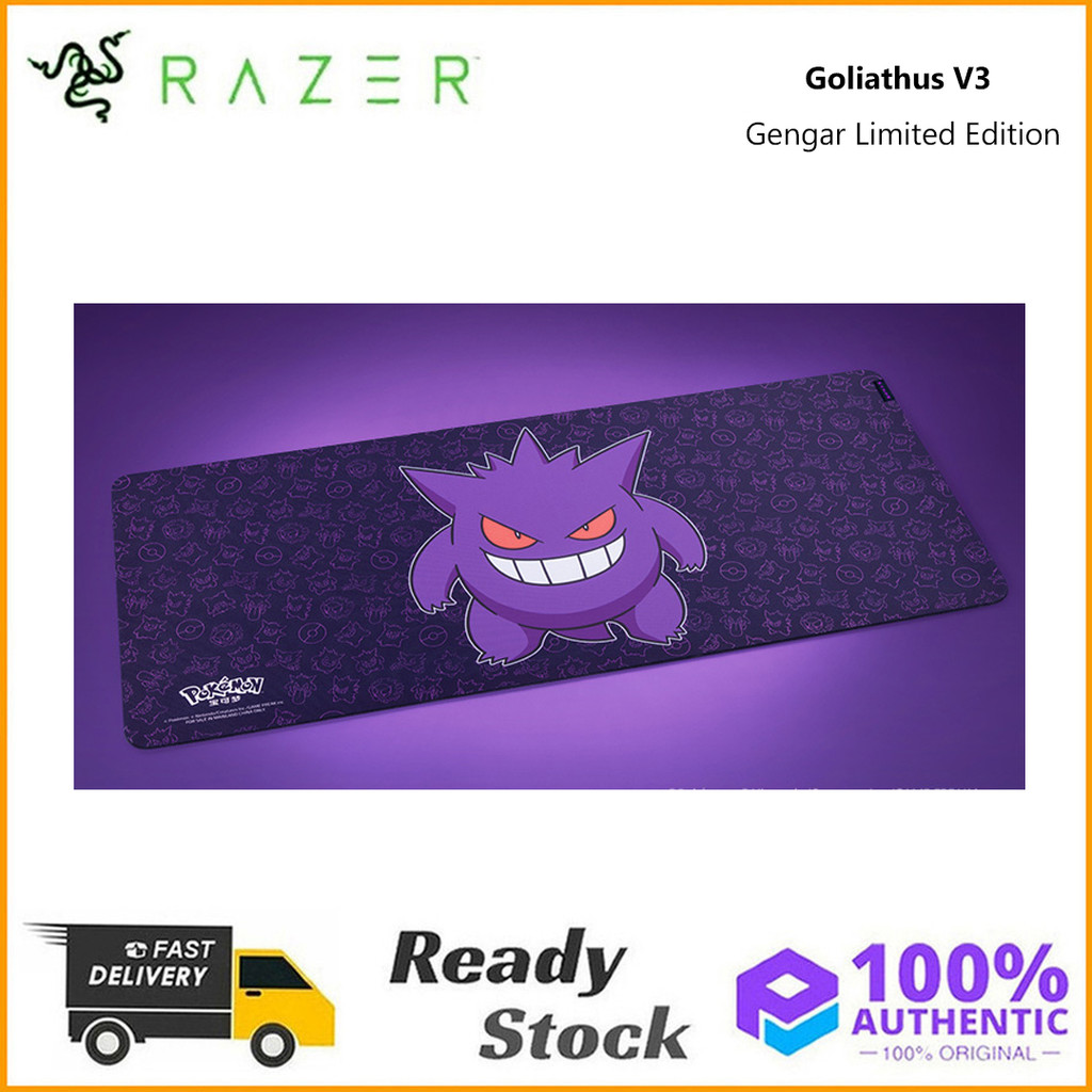 Razer Goliathus V3 - Gengar Limited Edition Wireless Gaming Mouse Pad ...