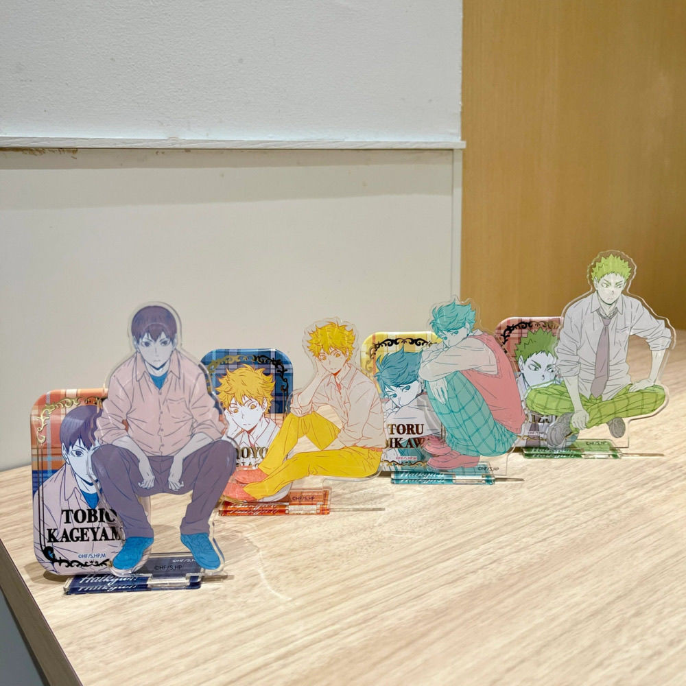 Oikawa Tooru Kei Tsukishima Standing Anime KeyChain Shoyo Hinata Key ...