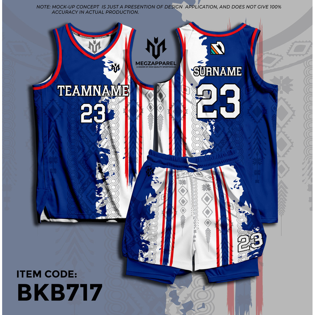 MEGZ Free Customized Team Name Surname and Number Basketball Jersey ...