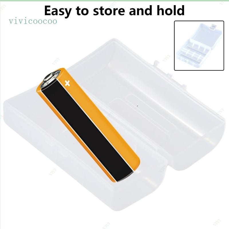 VIVI Storage Box Secure Store 26650 Batteries 26650 Storage Case ...