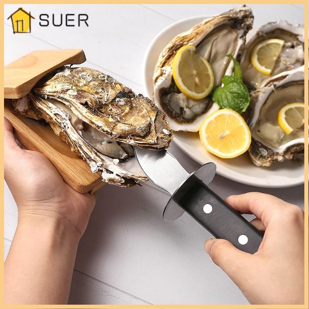 SUER1EN Oyster Clam Shucker, Kitchen Supplies Universal Oyster Shucking ...