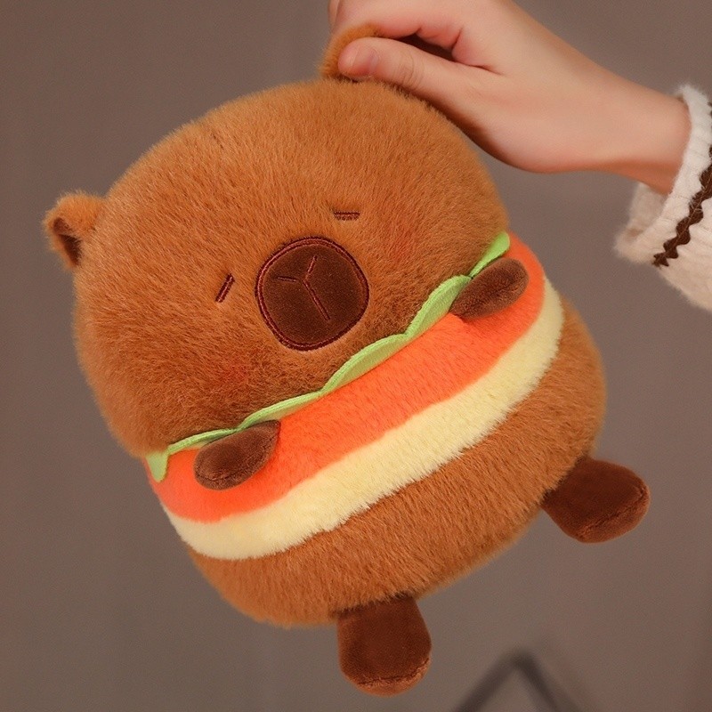 New Style Capibara Doll Plush Toy French Fries Doll Capybara Doll Toast ...