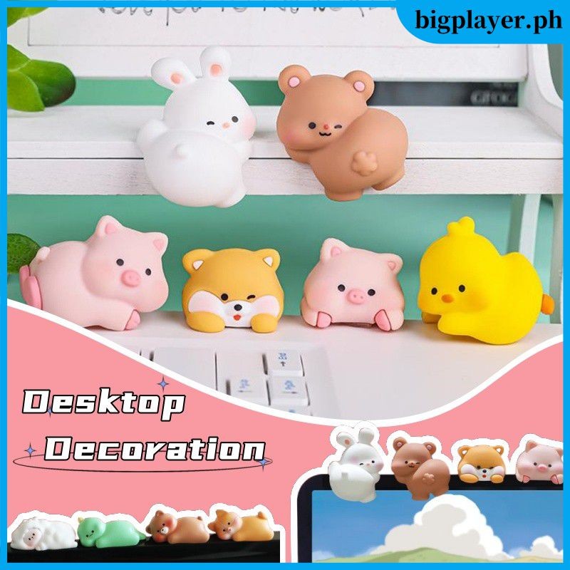 13 Styles Cute Cartoon Animal Small Ornament Car Interior Dashboard ...
