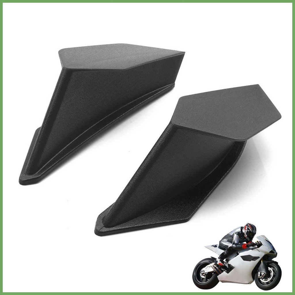 Motorcycle Fairing Wings Adhesive Motorcycle Front Spoiler Front ...