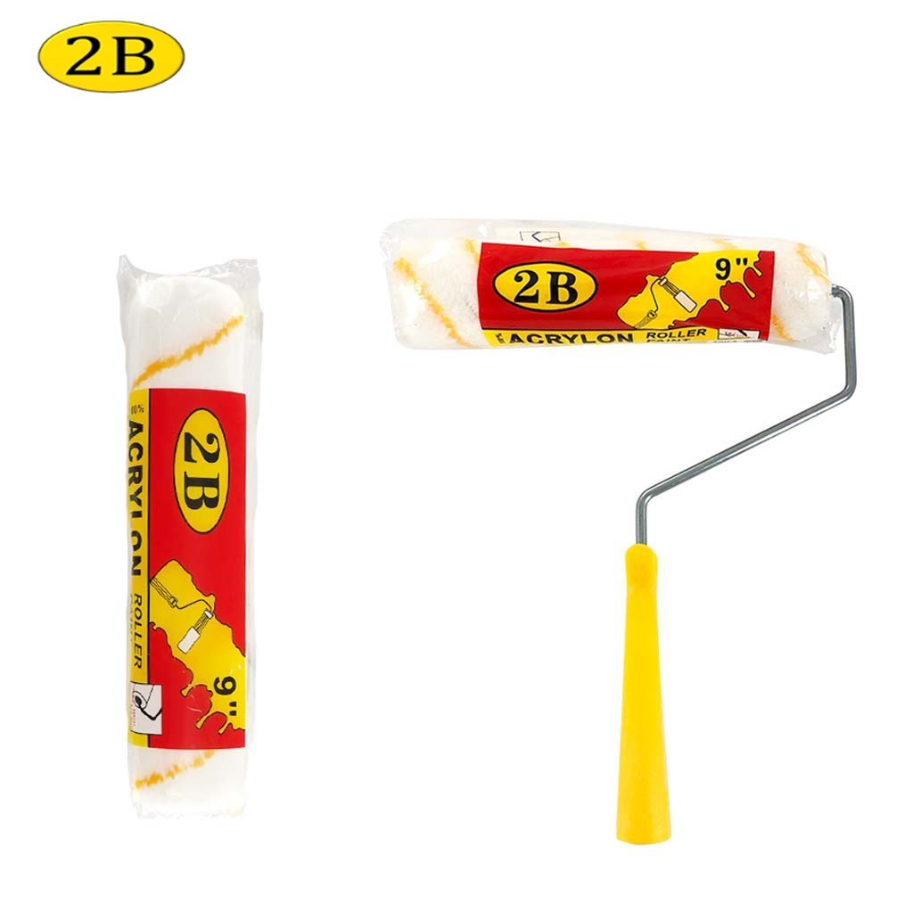 2B 9" Paint Roller Refill with and without Handle For all Kinds of ...