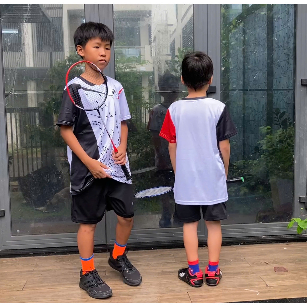 Children's badminton clothes for training and competition, sweat ...