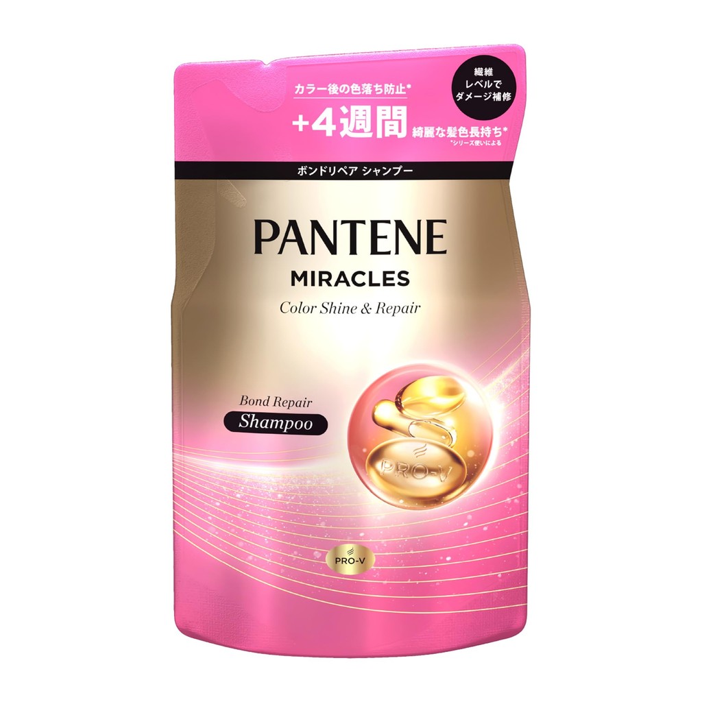 Pantene Miracles Bond Repair Series Color Shine & Repair Shampoo Refill ...