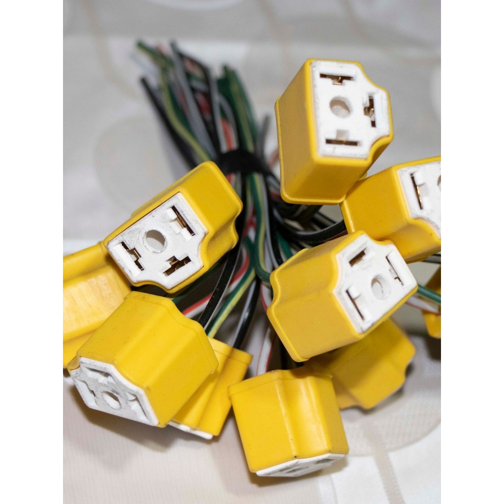 H4 Headlight Socket Ceramic Original Heavy Duty Headlight Ceramic 3 ...