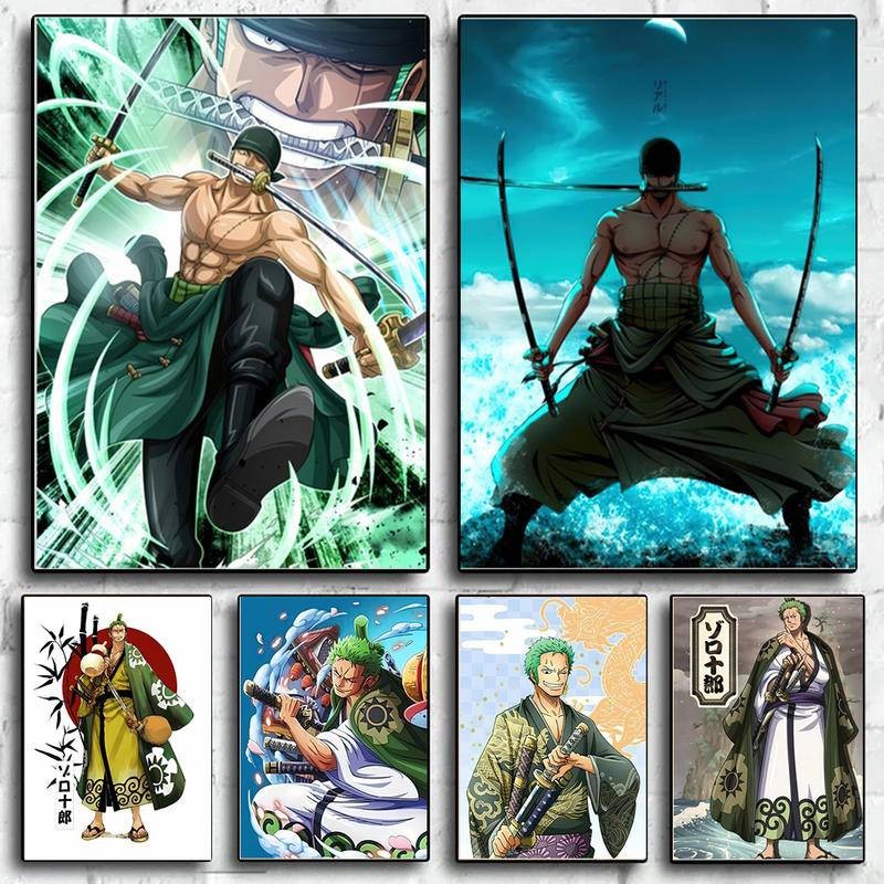 One Piece Solo Anime Canvas Poster Anime Enthusiast Collection Mural ...