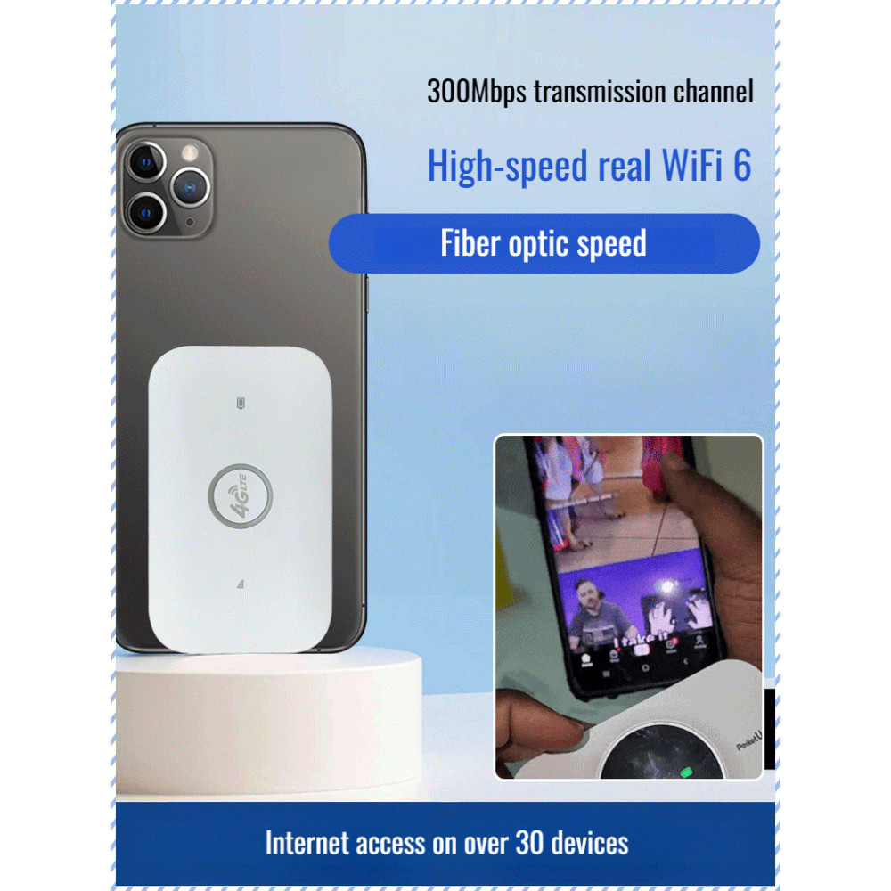 Wireless Wifi Router High Speed Router Compact and Portable Quick ...