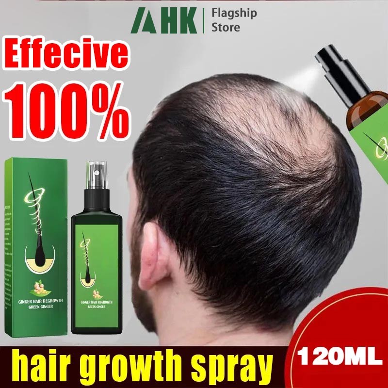 120ML Hair Growth Serum Fast Hair Growth Spray Hair & Scalp Treatments ...