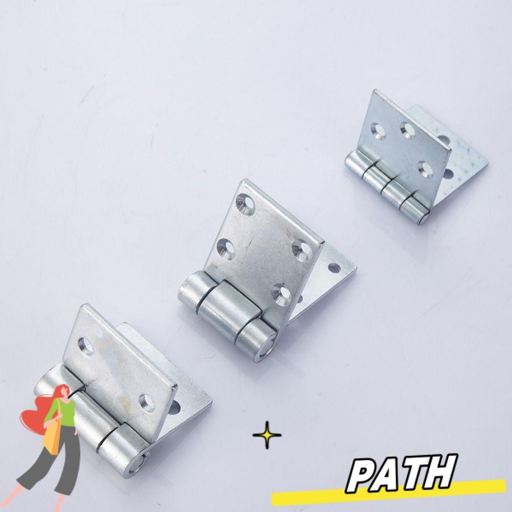 PATH Door Hinge, Heavy Duty Steel Connector Flat Open, Creative ...