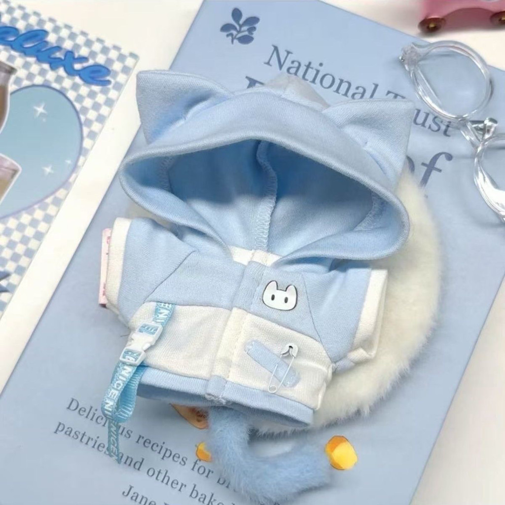 10cm20cm Cat Ear Sweatshirt Baby Clothes Boyfriend Suit Cotton Doll Boy ...