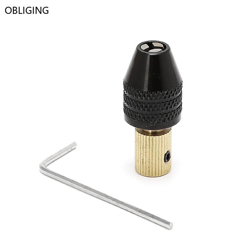 BLING 3 17mm Electric Motor Shaft Mini Chuck Fixture Clamp 0 3mm-3 5mm ...